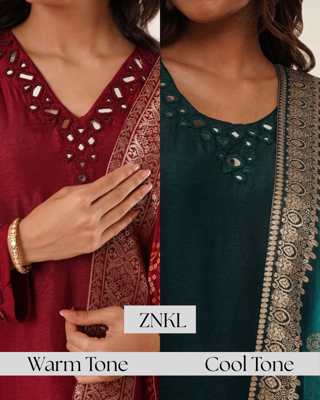 Warm vs. Cool Tones: How to Master the Art of Color Mixing in Women's ...