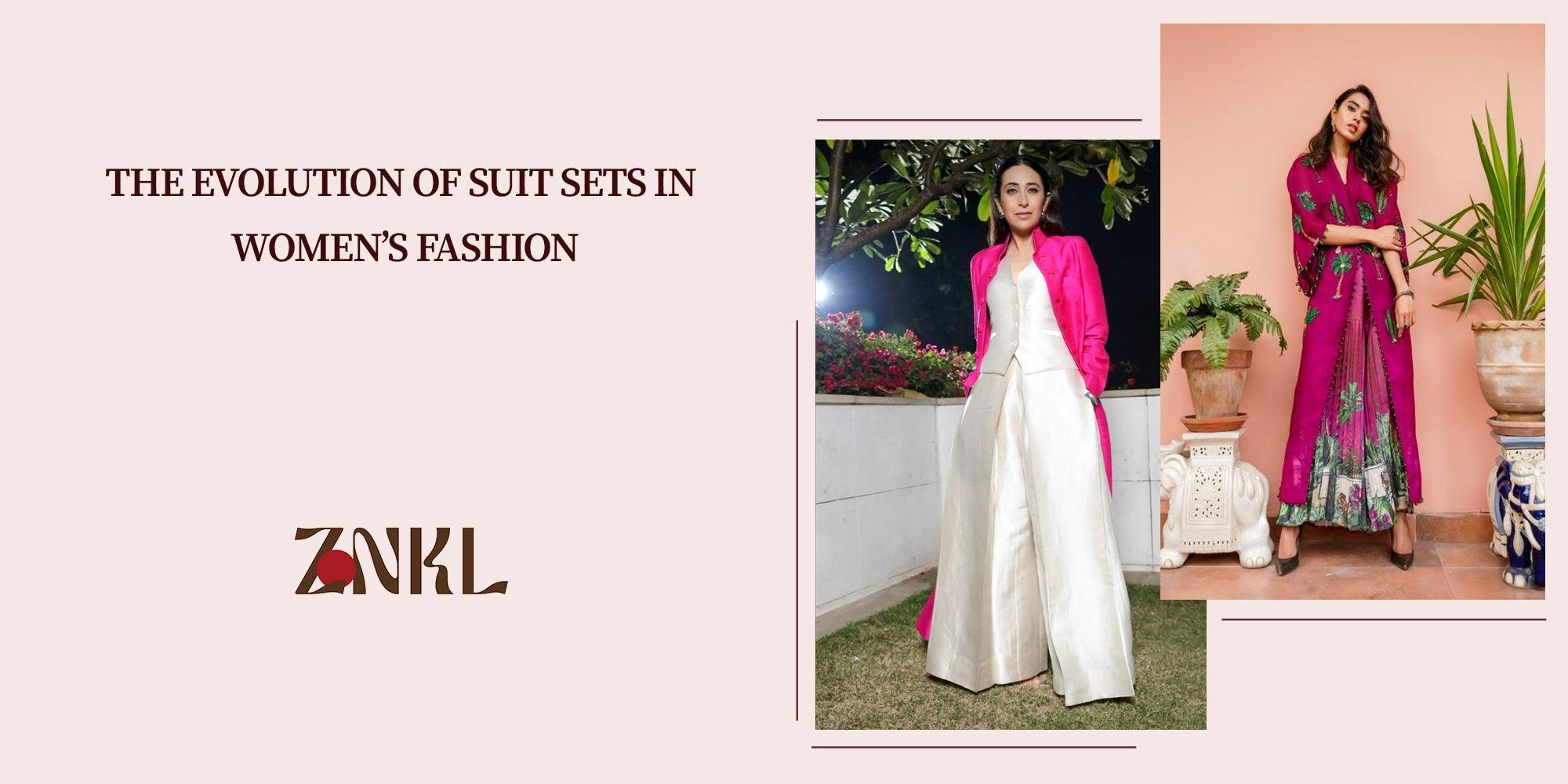 Explore the stunning evolution of suit sets for women in fashion – ZNKL.IN